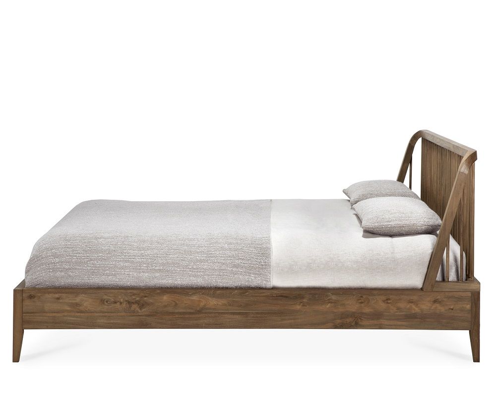 Spindle Bett Ethnicraft Teak 180x200 cm | B 180 x L 200 cm (Gestell: B ...