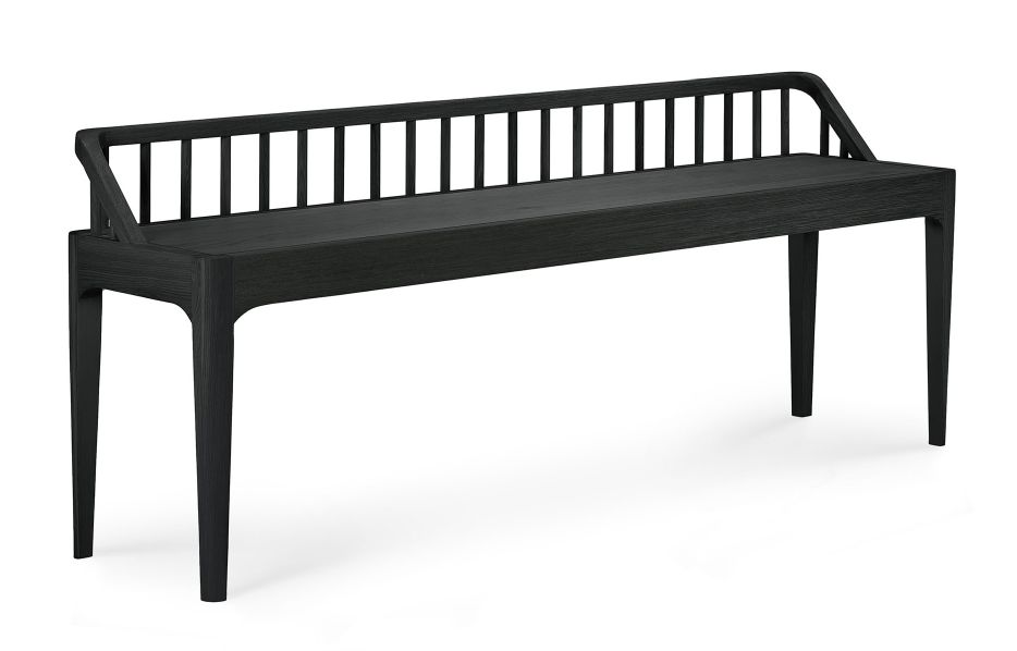 Spindle Bank Eiche Schwarz Ethnicraft | 1Schwarz | ETHNICRAFT 51234