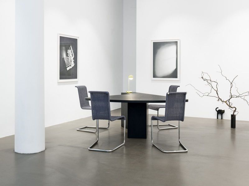 B20 Kragstuhl Grau Tecta | TECTA Geflecht I Grau | TECTA B20 Grau