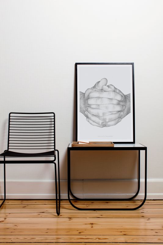 Folded Hands Poster Paper Collective EINZELSTÜCK | PAPER COLLECTIVE 04002